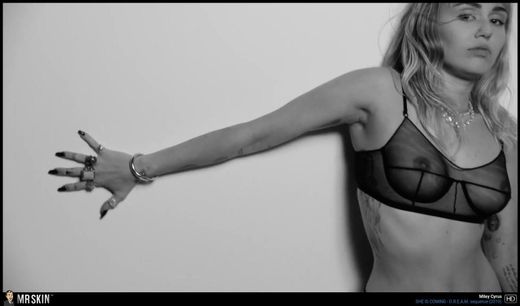 Miley Cyrus Uses Sex Toysfor Decoration